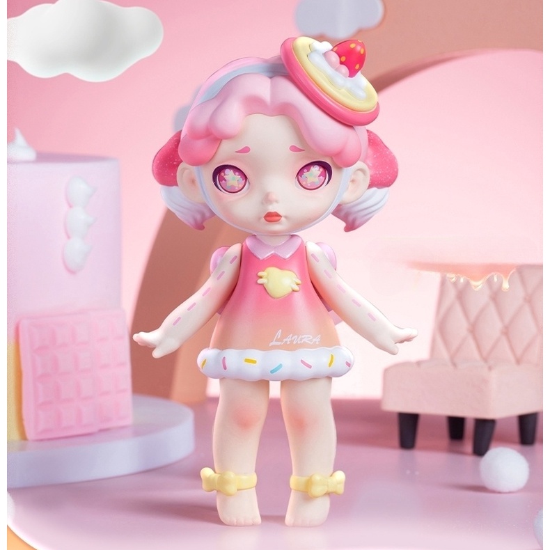 ของแท้ ฟิกเกอร์ Laura Sweet Monster Space Capsule Series Mystery Box ...