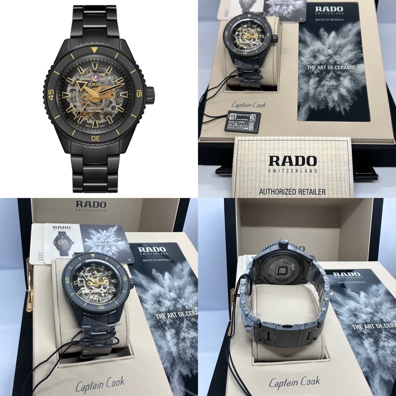 นาฬิกา RADO รุ่น CAPTAIN COOK HIGH-TECH CERAMIC LIMITED EDITION ...