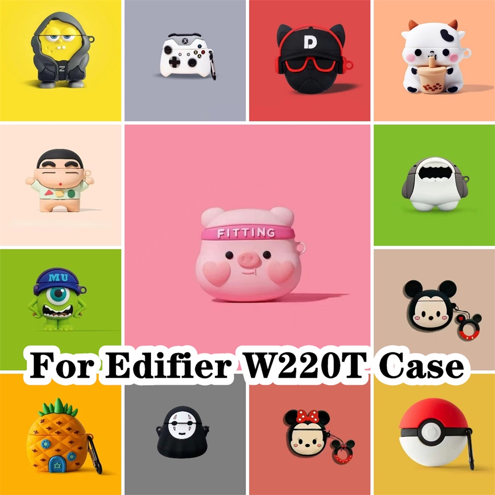 พร้อมส่ง! นําไปใช้กับ Edifier W220T เคส Case เคสหูฟัง การ์ตูนน่ารักคู่ ...