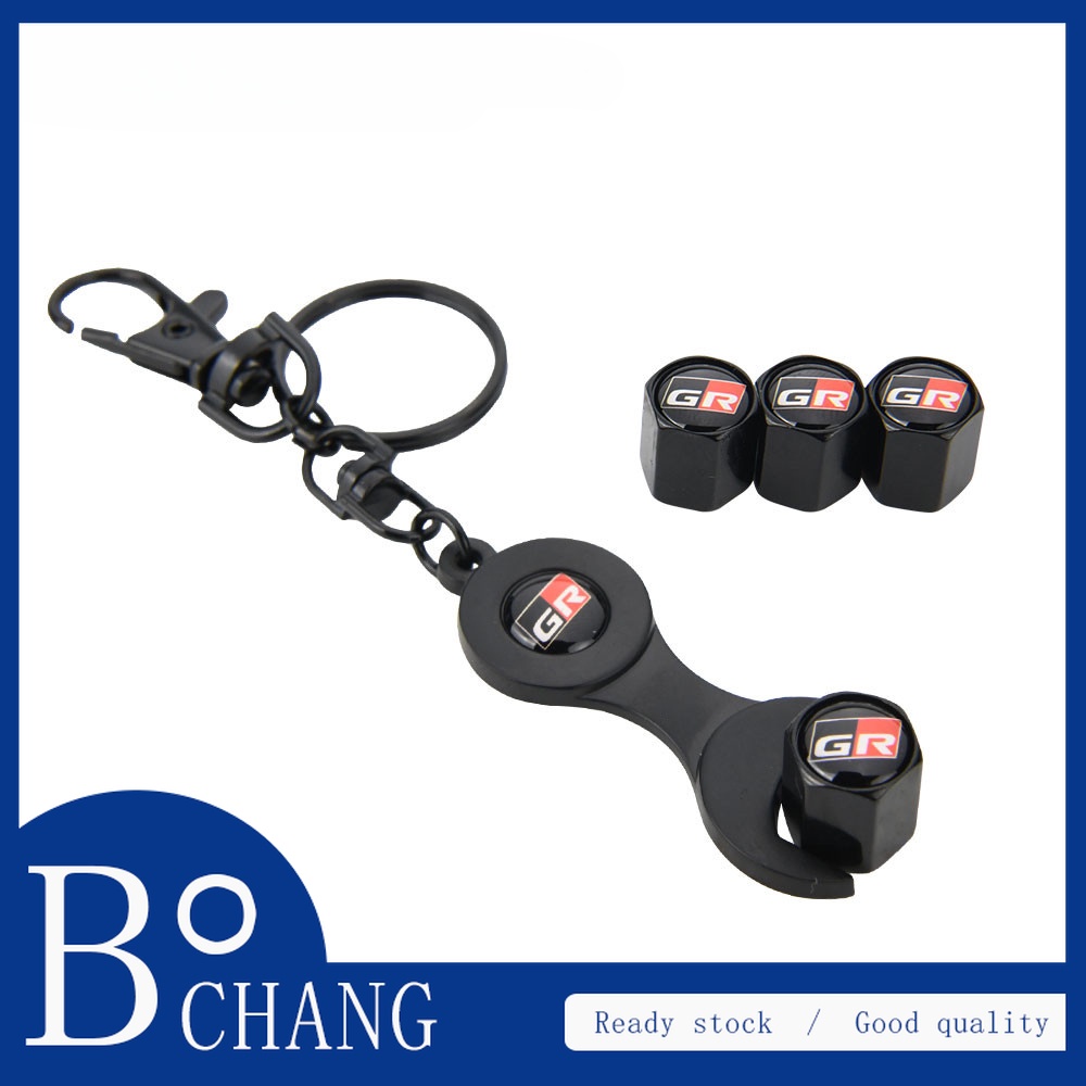 Bc1set (4 แต่ละ) Tyre Stopper Gr Sport Sticker Rubber Air Kiss Logo Car ...