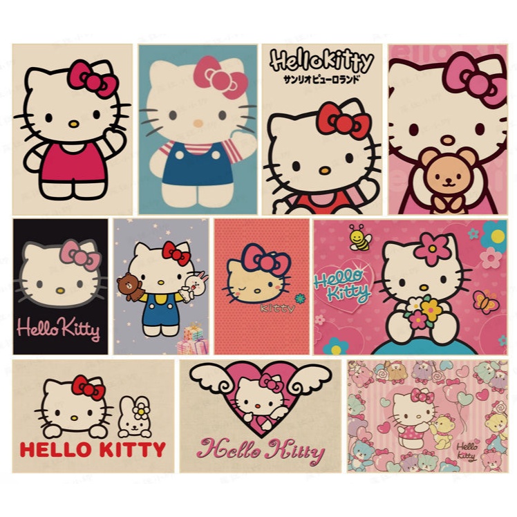Hello kitty hello kitty hello kitty Classic Anime Retro Nostalgic Kraft ...