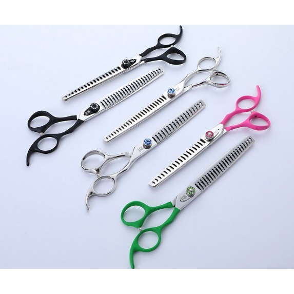 Fenice, Professional Pet Beauty Scissors, Fish Bone Scissors, ฟันใหญ ่ ...
