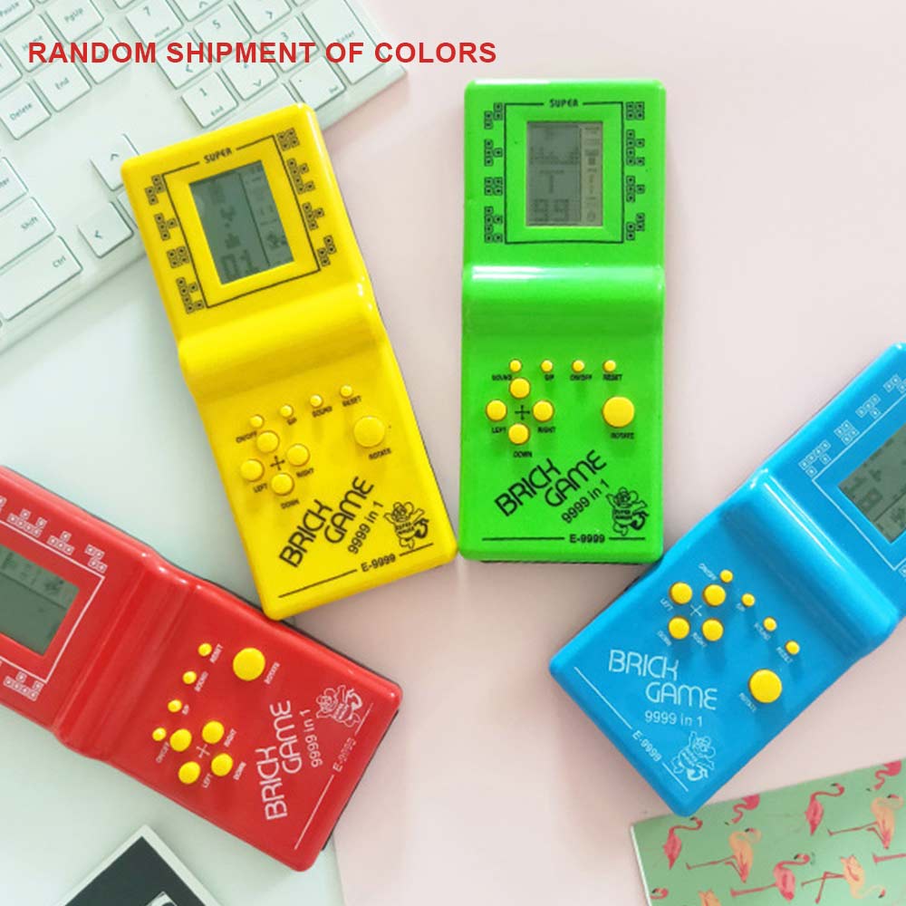Classic Retro Electronic Game Boy Console Boys Device Tetris handheld ...
