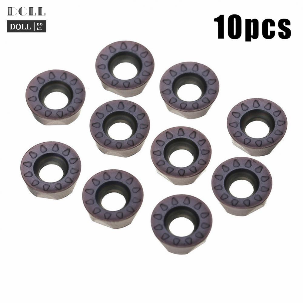 ⭐READY STOCK ⭐RPMT08T2MOE-JS MM25 CNC milling blade R4 round blade ...