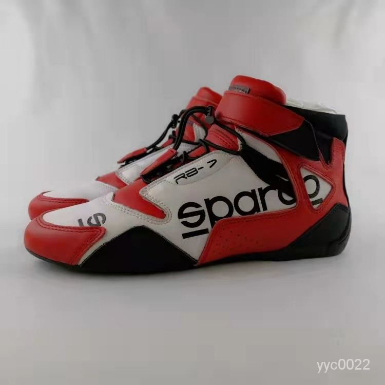 Sparco racing shoes FIA certified genuine leather driving shoes kart ...