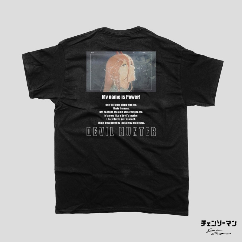 เวลา a Uniqlo X CHAINSAW MAN X KOSUKE KAWAMURA | เสื้อยืด ลายการ์ตูนอน ...