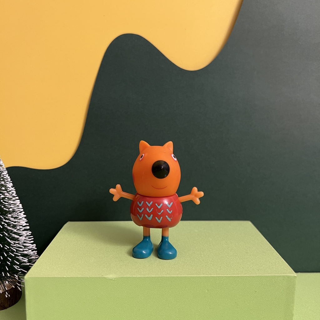 ตุ๊กตาฟิกเกอร์ Peppa Pig antelope bull coyote mole rat goat Alexander ...