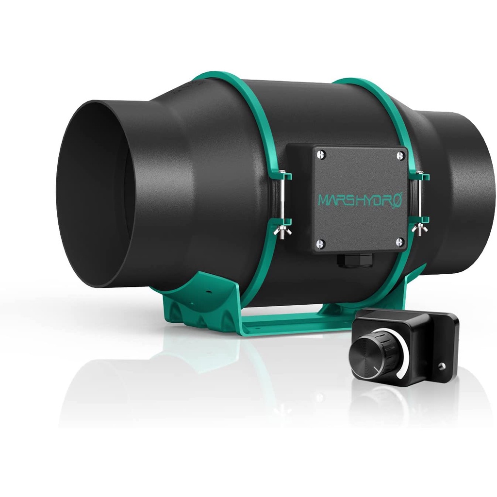 พัดลมตั้งโต๊ะ Mars hydro Fan FULL SET พัดลมระบายอากาศ 4" - 6 ...