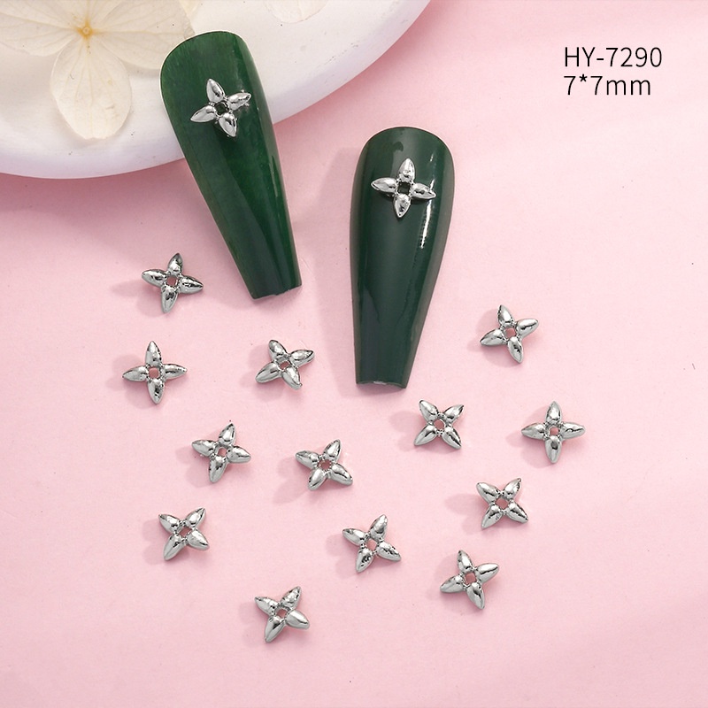 ใหม่ เครื่องประดับตกแต่งเล็บ โลหะถัก อัลลอย | Shopee Thailand