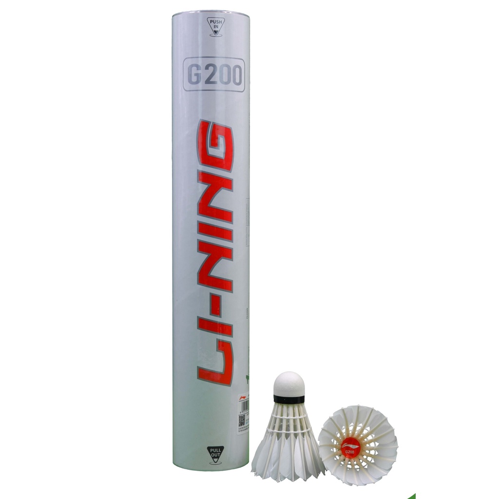 LI-NING ลูกแบดมินตัน รุ่น G200/G500 BADMINTON SHUTTLECOCK | Shopee Thailand