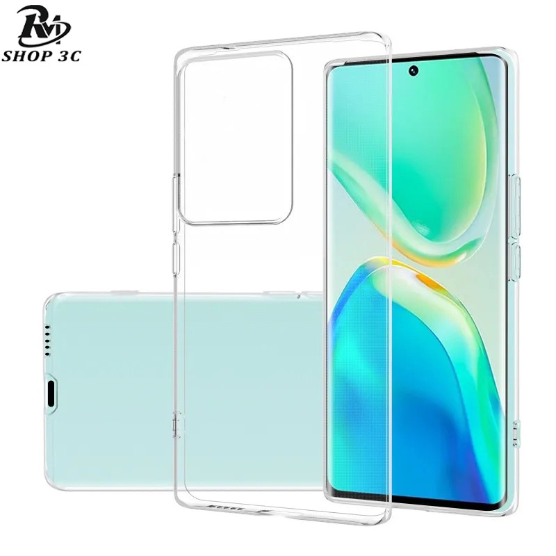 นุ่มใส TPU กรณีป้องกันใช้สำหรับ VIVO V50 Lite V40 V30E V30 V29 V29E V27 V27E V25 V25E V23 V23E ...