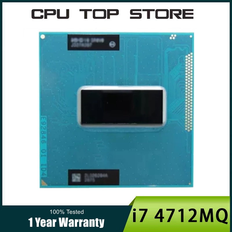 โปรเซสเซอร์ CPU i7-4712mq i7- 4712mq SR1PS 2.3-3.3G 37W สําหรับแล็ปท็อป ...