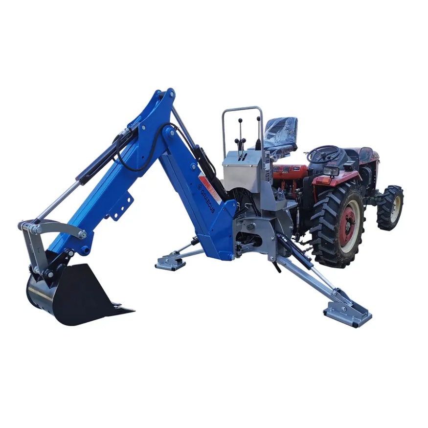 Compact tractor small 3 point PTO backhoe attachment | Shopee Thailand