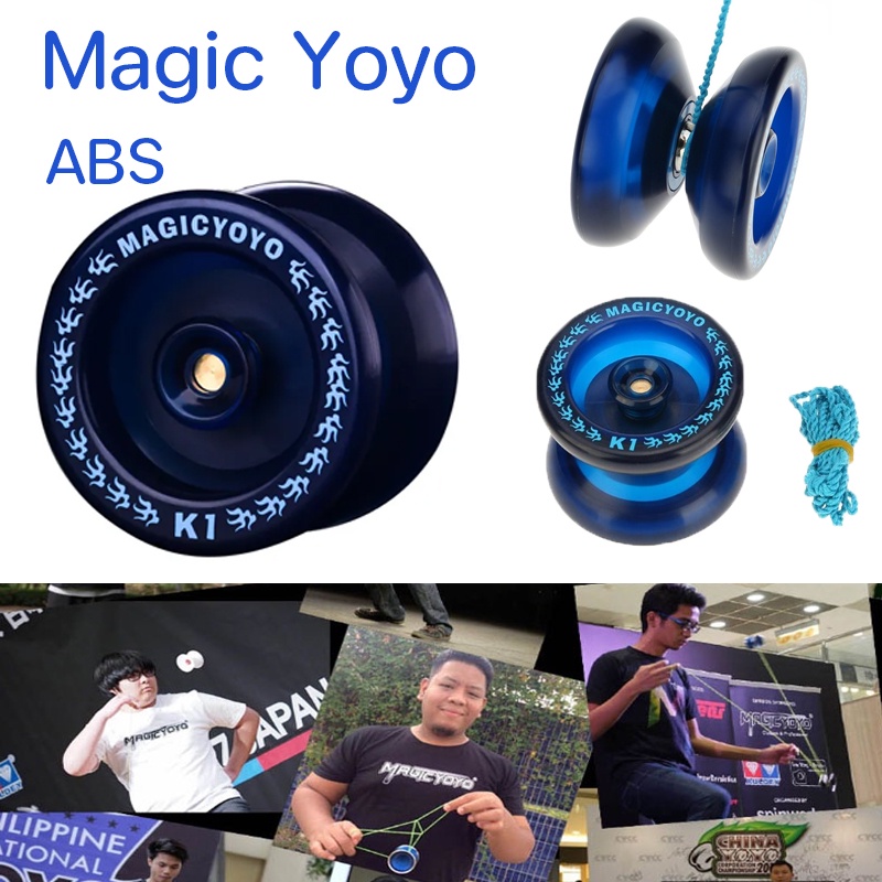 พร้อมส่ง [*ใหม่!] Magic Yoyo โยโย่มหัศจรรย์ K1 ABS แบริ่งกับสายปั่นสําหรับเด็ก ของเล่นเด็ก ...