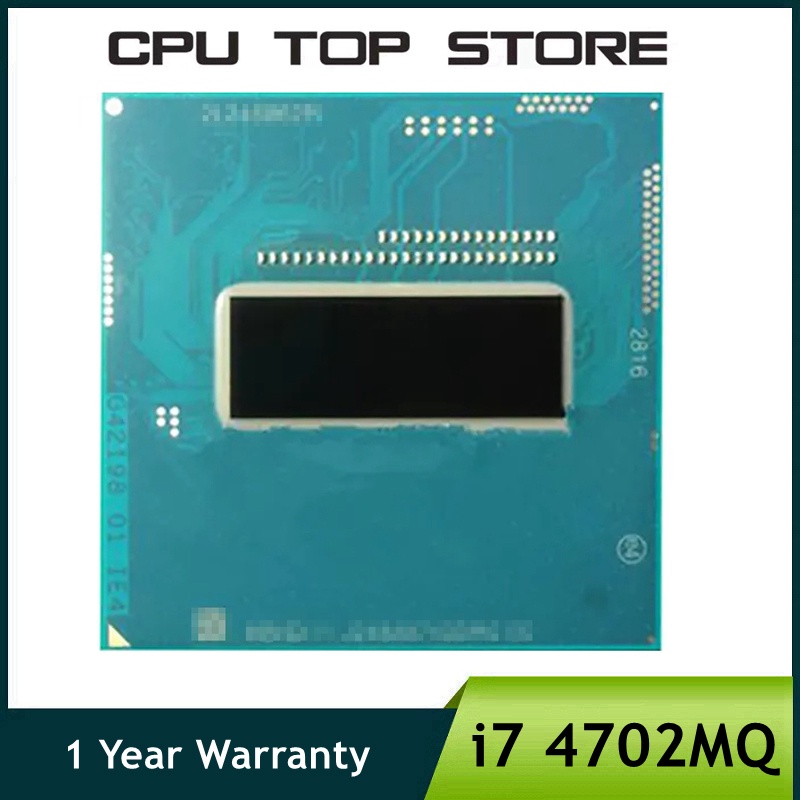 ซ็อกเก็ตโปรเซสเซอร์ CPU Intel Core i7-4702MQ i7 4702MQ SR15J 2.2GHz ...