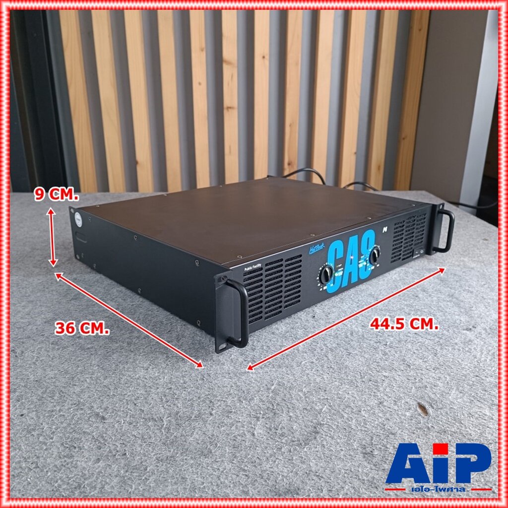 HOTROCK P4 CA8 poweramp P-4 CA-8 ฮอทร็อค P 4 CA 8 พาวเวพอร์แอมป์ 2 CH ...