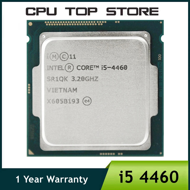 โปรเซสเซอร์ CPU Intel Core i5 4460 Quad Core 3.2GHz 6MB 5GT/s LGA 1150 4DWI | Shopee Thailand