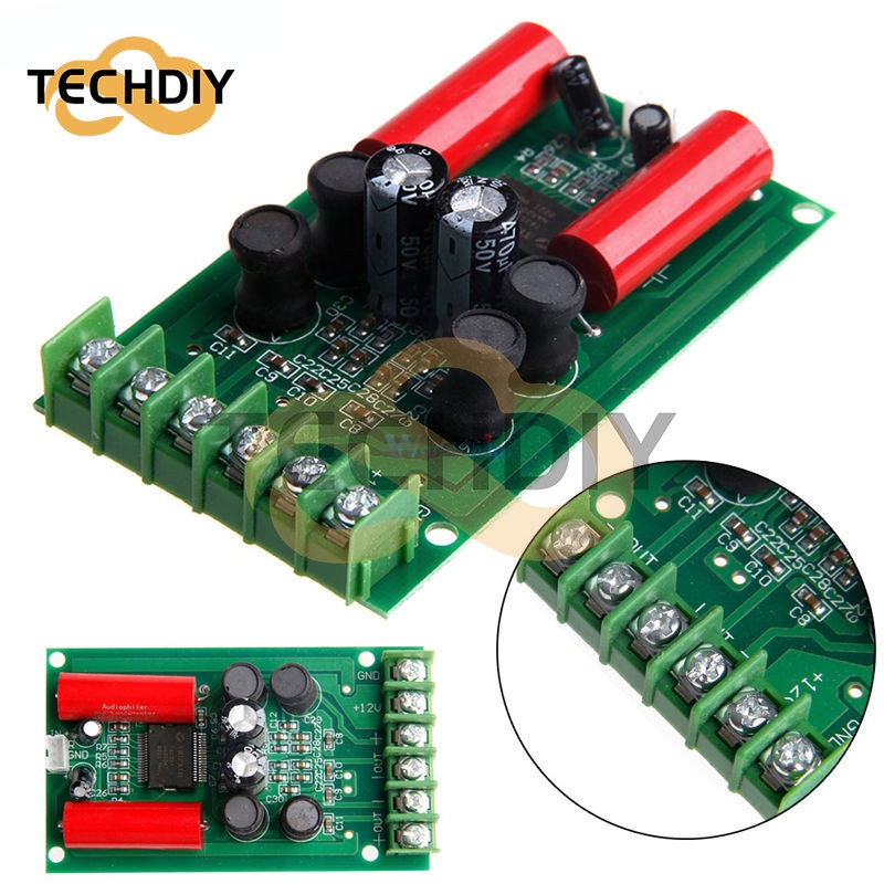 Ta2024 บอร์ดโมดูลขยายเสียงดิจิทัล HIFI 12V 2x15W ขนาดเล็ก สําหรับรถยนต์ ...
