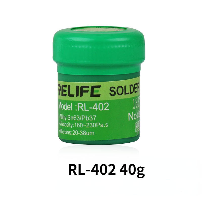 บัดกรี RELIFE RL-400 RL-401 RL-402 RL-403 Sn63 Pb67 183℃ ฟลักซ์อุณหภูมิ ...