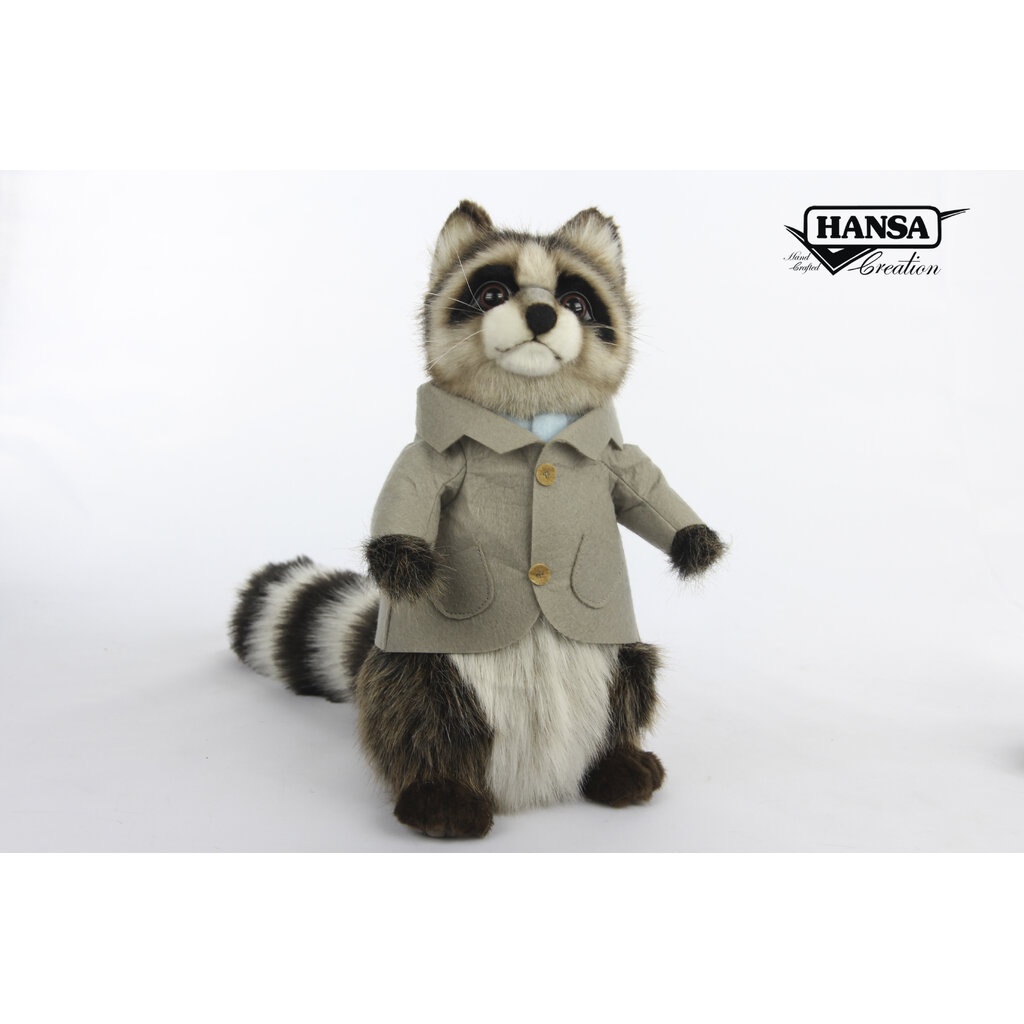 7828 ตุ๊กตาแรคคูน Raccoon Papa Hansa Creation | Shopee Thailand