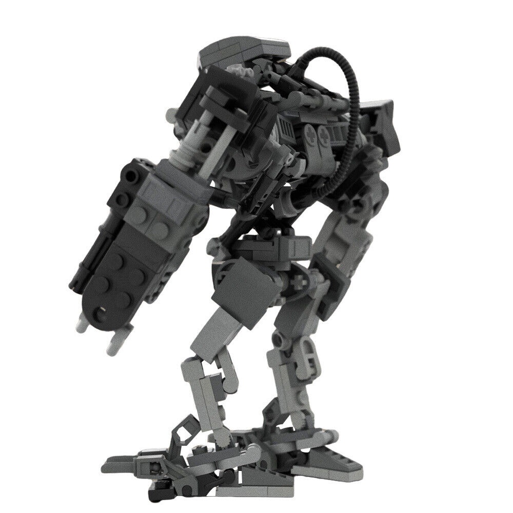 Moc-87785 RoboCop 2 Robo CAIN 1990 โมเดลหุ่นยนต์ตํารวจ 262 ชิ้น เข้ากัน ...