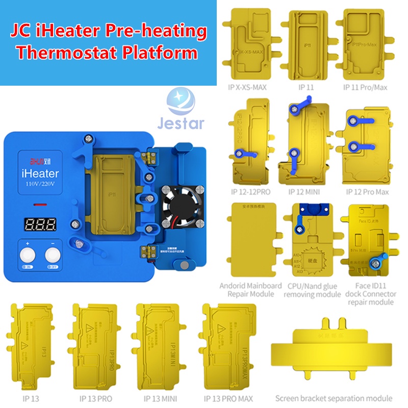 Jc iHeater Pre-heating Station แพลตฟอร์มสําหรับโทรศัพท์ X-15 Pro Max ...
