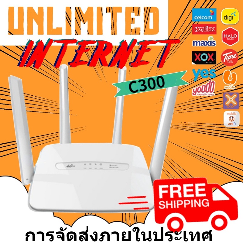 C300 MODEM Modified Unlocked3G 4G LTE WiFi Modem CPE Router Home ...