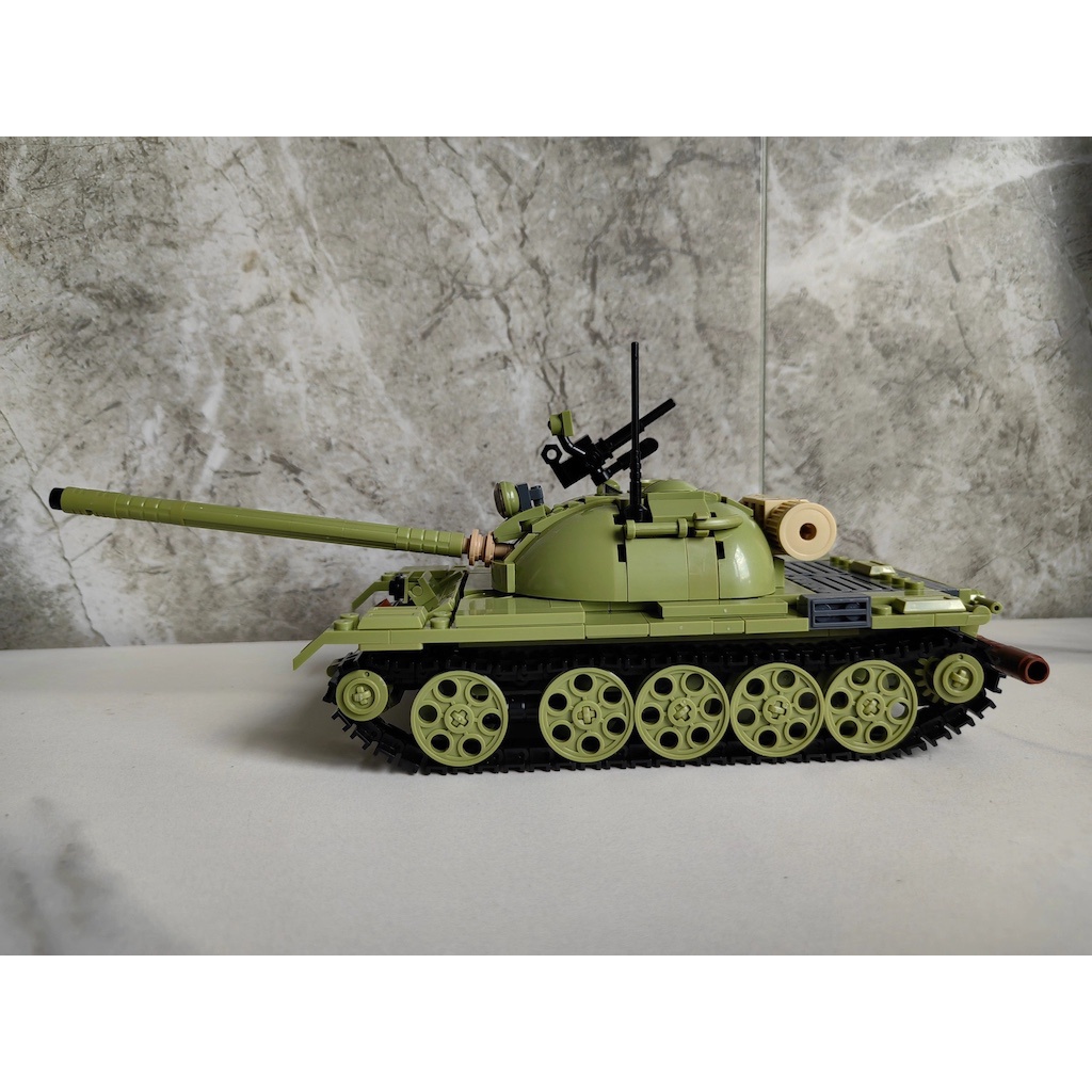 Mytopshop ใหม่ ชุดของเล่นตัวต่อโมเดลรถถัง MOC WW2 3in1 T-54S 59S 55AS 69S MBT 604 ชิ้น | Shopee ...