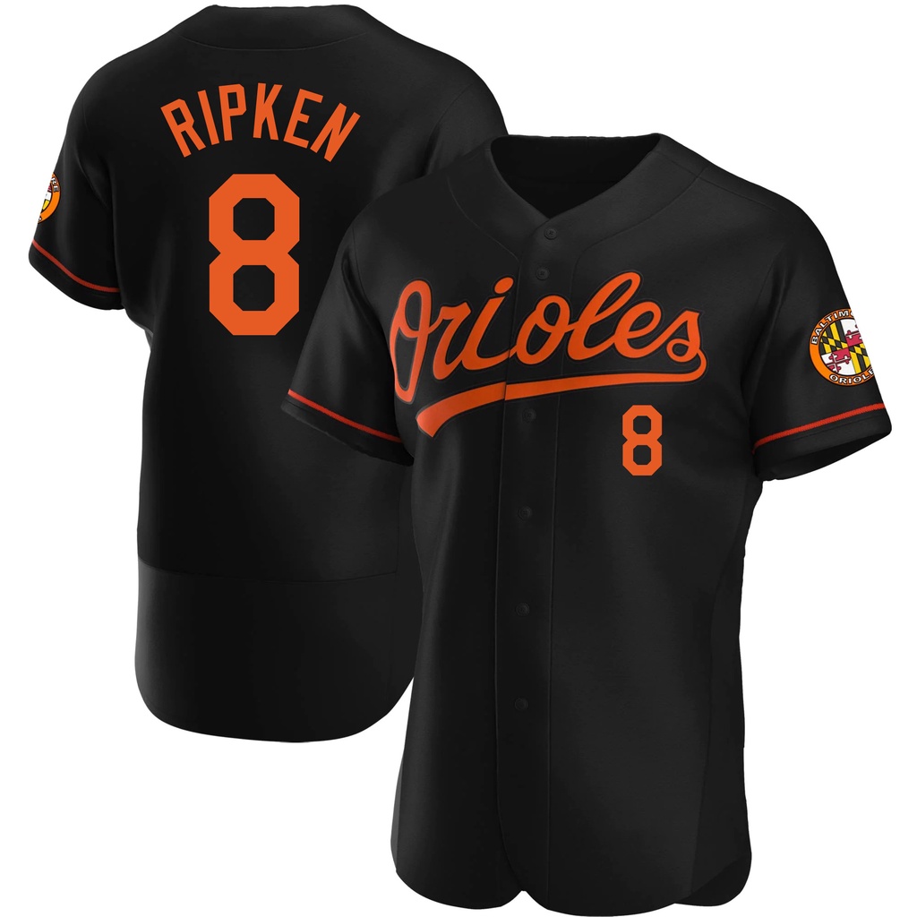เสื้อกีฬาเบสบอล Baltimore Oriole 8 Cal Ripken Jr คุณภาพดี | Shopee Thailand