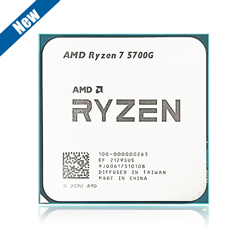 ใหม่ เมนบอร์ดซ็อกเก็ต AMD Ryzen 7 R7 5700G 3.8GHz Eight-Core 16-Thread ...