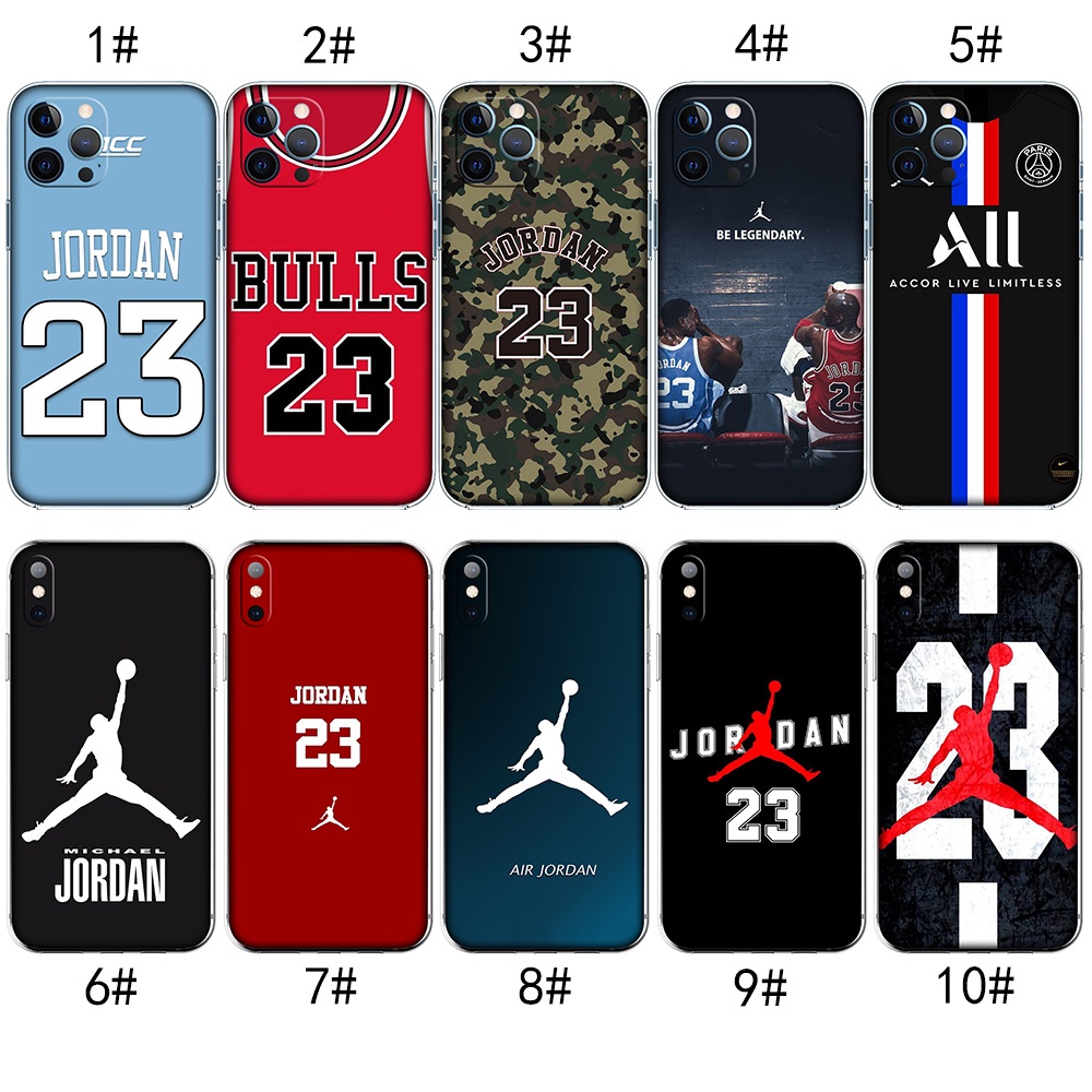 เคสใส ลาย Jordan 23 36D สําหรับ iPhone 14 Plus Pro Max | Shopee Thailand