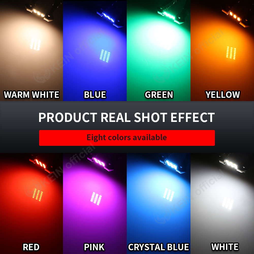 Kein 2PCS T10 หลอดไฟ Led W5W Festoon 31 มม.36 มม.39 มม.41 มม.C3W C5W รถภายในแผงโดมหลอดไฟป้าย ...