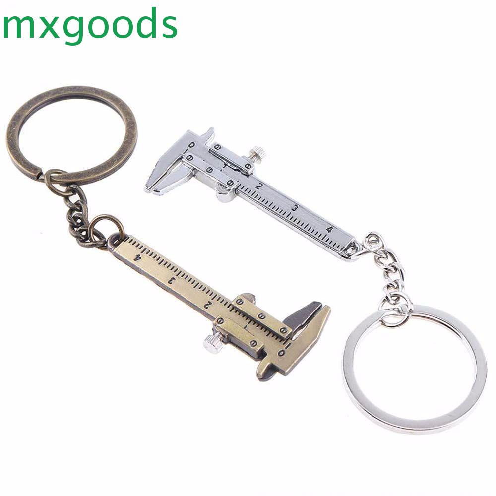 MXGOODS เวอร์เนียคาลิปเปอร์ พวงกุญแจ แบบพกพา ไม้บรรทัดจําลอง 0-4 ซม. พวงกุญแจรถ ไม้บรรทัดเวอร์ ...