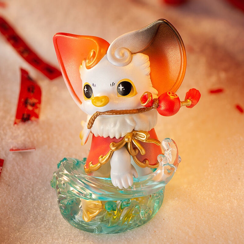 【original】POP MART crybaby Molly Dimoo The Year of Tiger กล่องสุ่ม ...