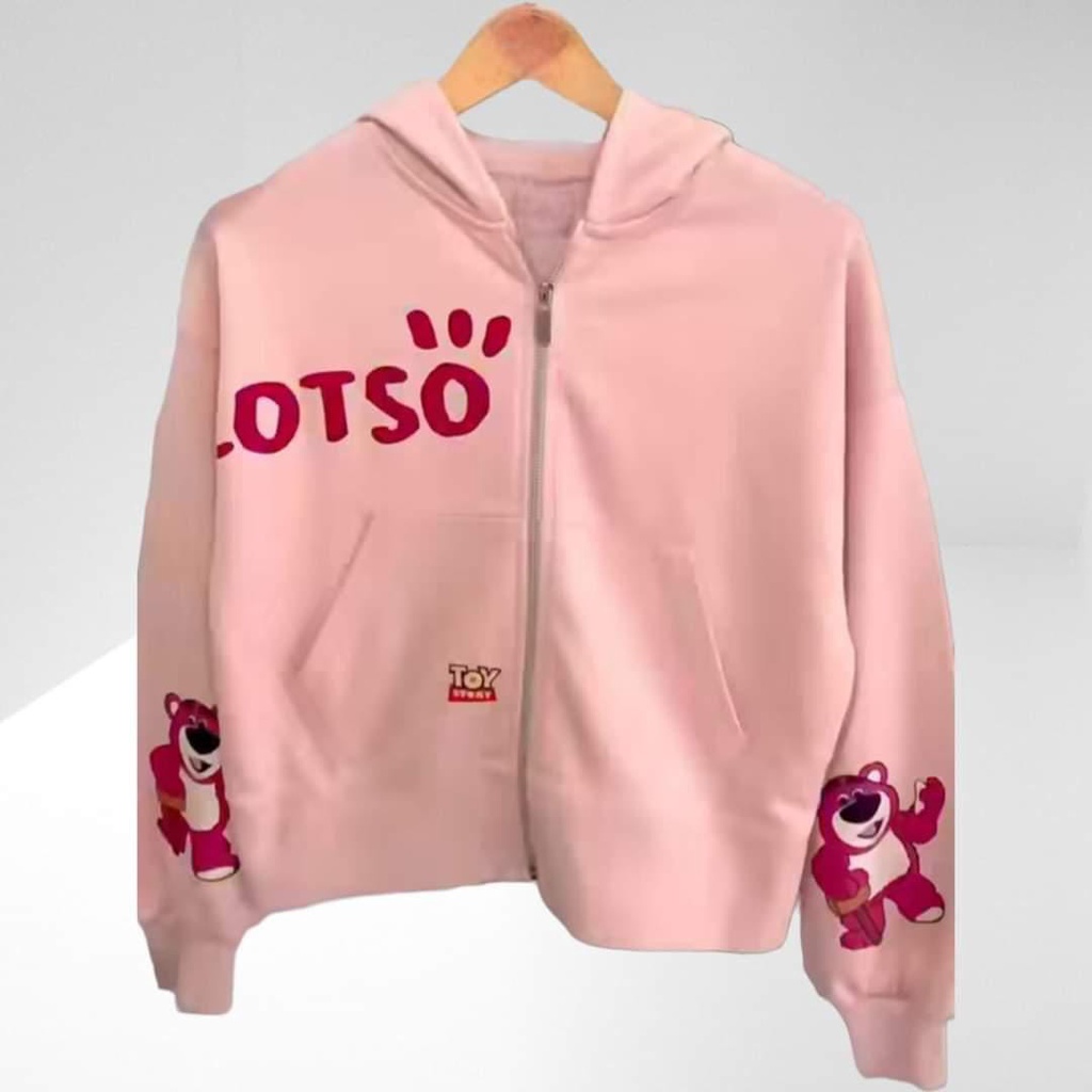 ใหม่ผู้หญิง JEKET JACKET LOTSO MODEL ZIPPER CROPE TOY STORY (IC ...