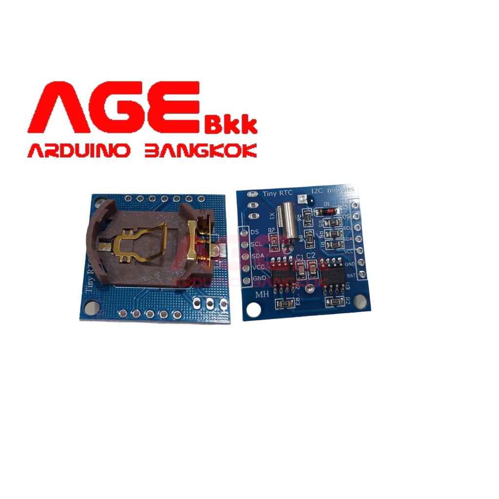 DS1307 Module โมดูลนาฬิกา Tiny RTC I2C modules 24C32 | Shopee Thailand