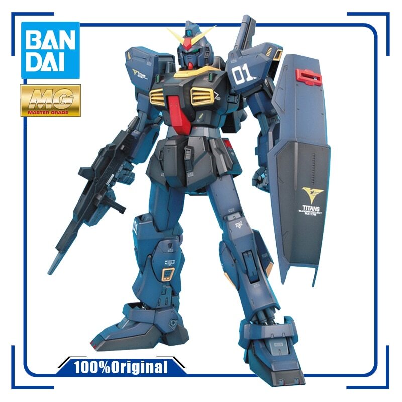 BANDAI MG 1/100 Model RX-178 Mk-II Titans Kurousagi 2.0 Gundam Action ...