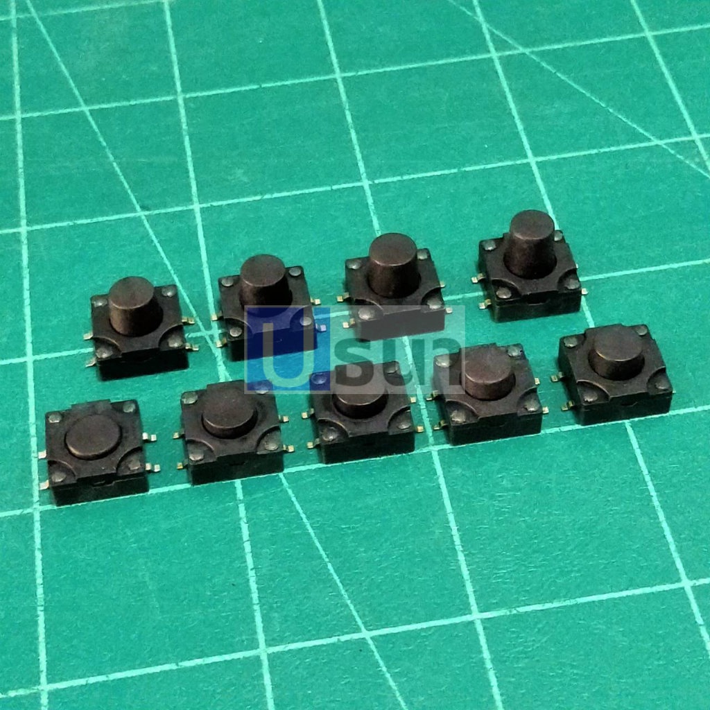 สวิทช์ กดติด-ปล่อยดับ Push Button Switch สวิทช์ปุ่ม TACT Switch SMD # ...