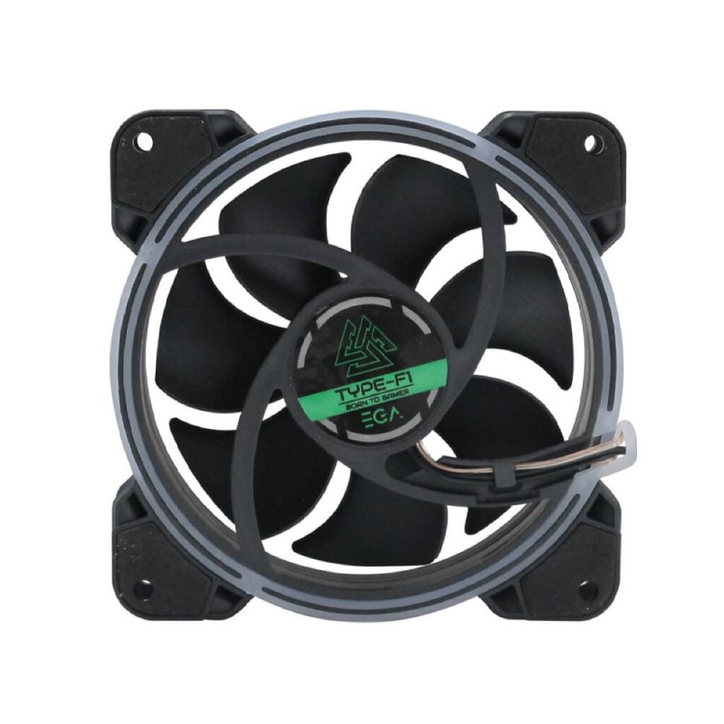 พัดลมเคส CASE FAN EGA TYPE F1 RGB ใช้งานง่าย สินค้าประกันศูนย์ สินค้า ...