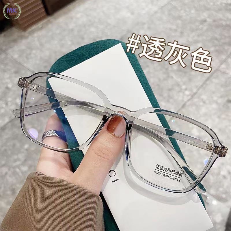 กรอบแว่นตา แว่นตาสายตาสั้น (-50 ถึง -600) แว่นตาแฟชั่น TR90 กรอง กรองแสงสีฟ้า กรอบสี่เหลี่ยม ...