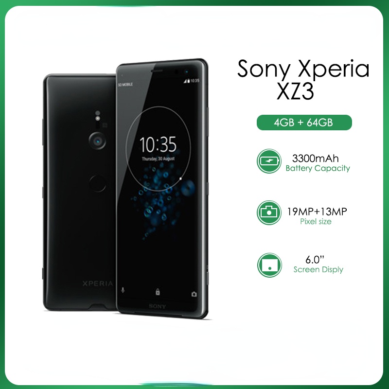 Sony Xperia XZ3 H8416 สมาร์ทโฟน แรม 4GB รอม 64GB รอม 6.0 นิ้ว P-OLED 19MP 3300mAh โทรศัพท์มือถือ ...