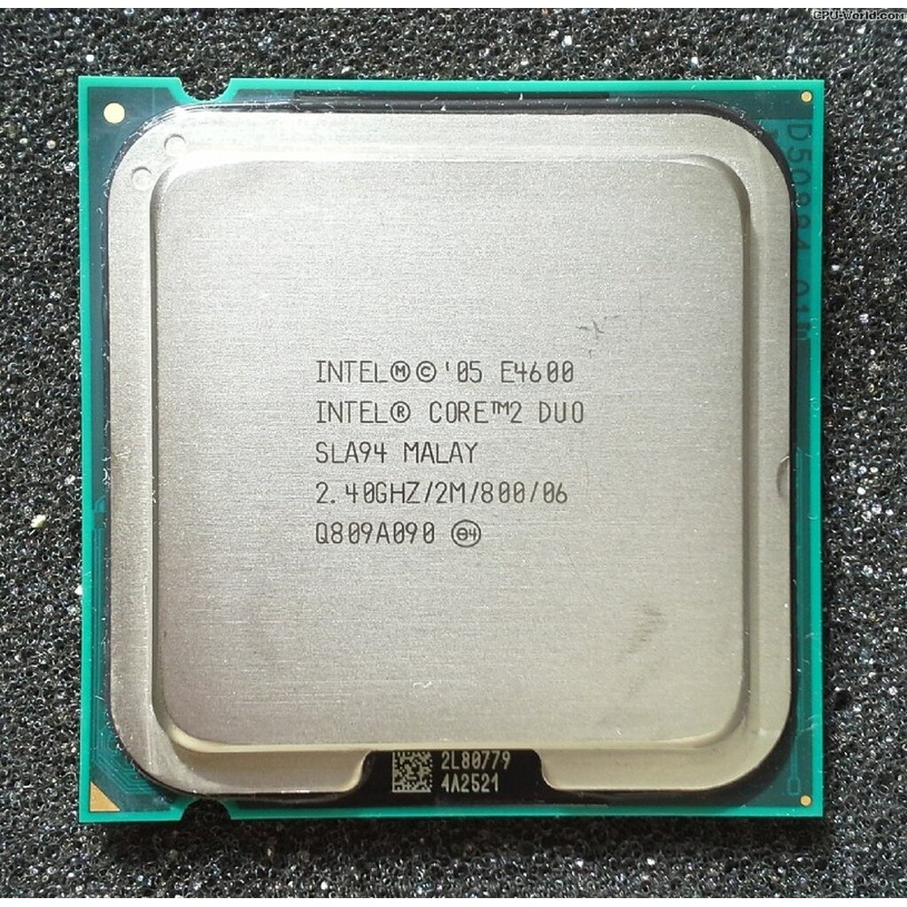 INTEL E4600 ราคา ถูก ซีพียู CPU 775 Core 2 Duo E4600 พร้อมส่ง ส่งเร็ว ...
