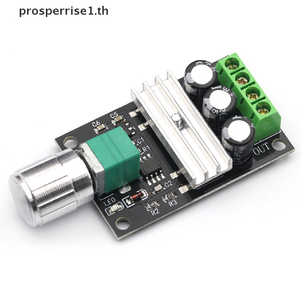 [PPTH] Pwm DC มอเตอร์ควบคุมความเร็ว 6V 12V 24V 28V 3A [MOTOR] | Shopee Thailand