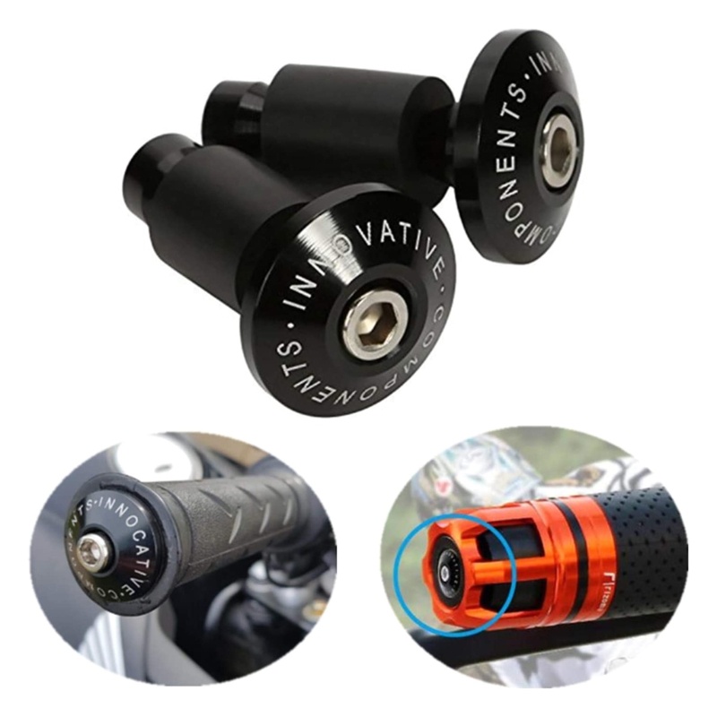 Alilin จุกอุดปลายแฮนด์ อลูมิเนียมอัลลอยด์ สําหรับรถจักรยานยนต์ 1 คู่ ...