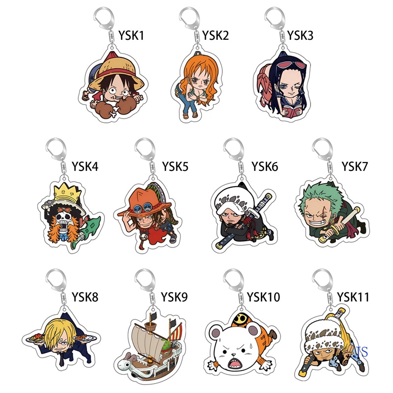 Js พวงกุญแจอะคริลิค จี้การ์ตูนอนิเมะ One Piece Luffy Sauron | Shopee ...