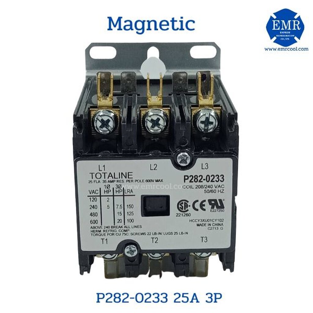 TOTALINE แมกเนติกแอร์ 25A 3P P282-0233 | Shopee Thailand