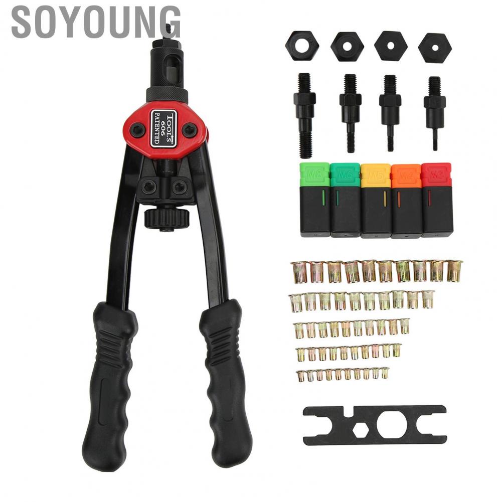 Soyoung Rivet Nut Tool M3-M8 Screw Nut Rivnut Riveting Tools High ...