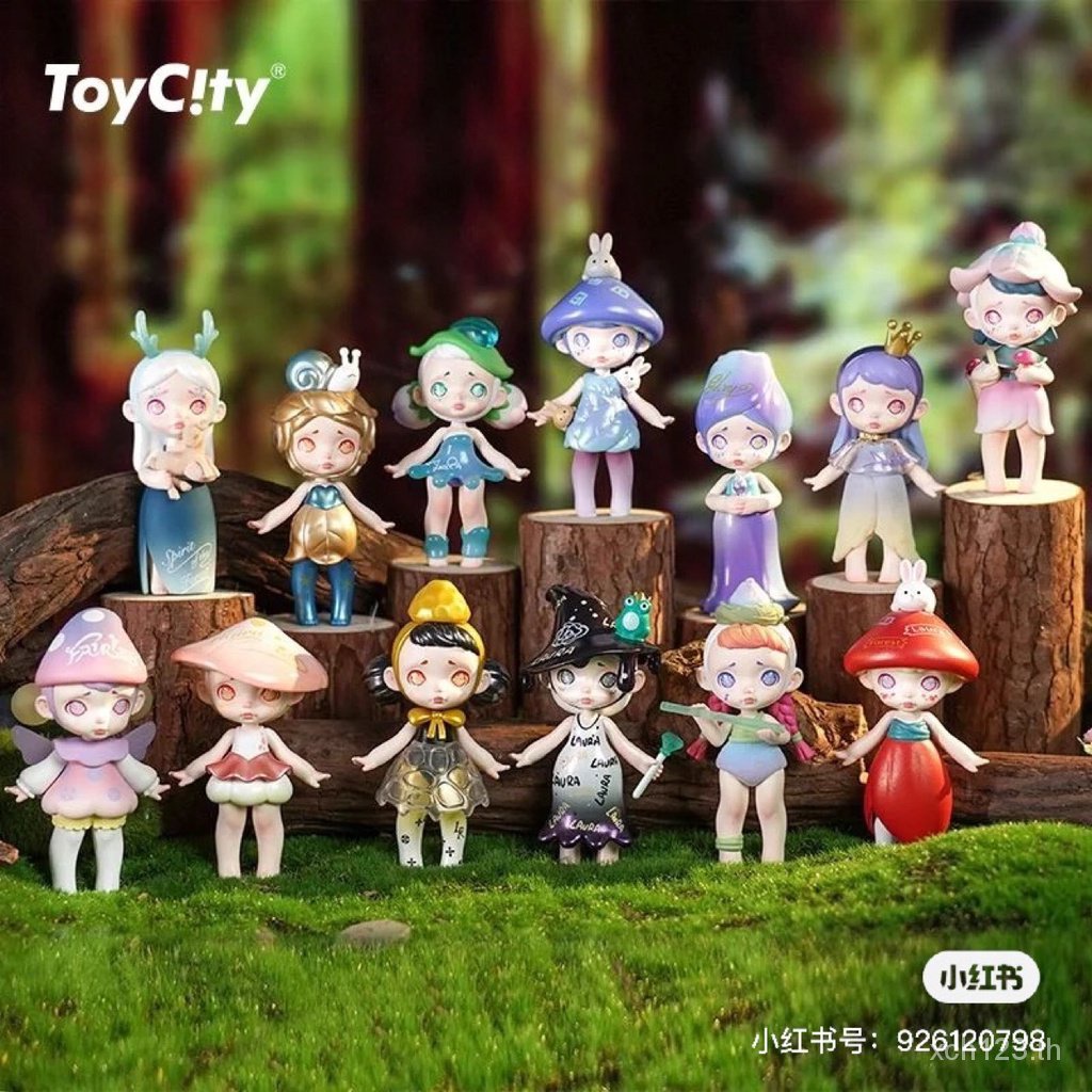 [พร้อมส่ง] ของเล่นฟิกเกอร์ City laura Forest Elf Series Mystery Box ...