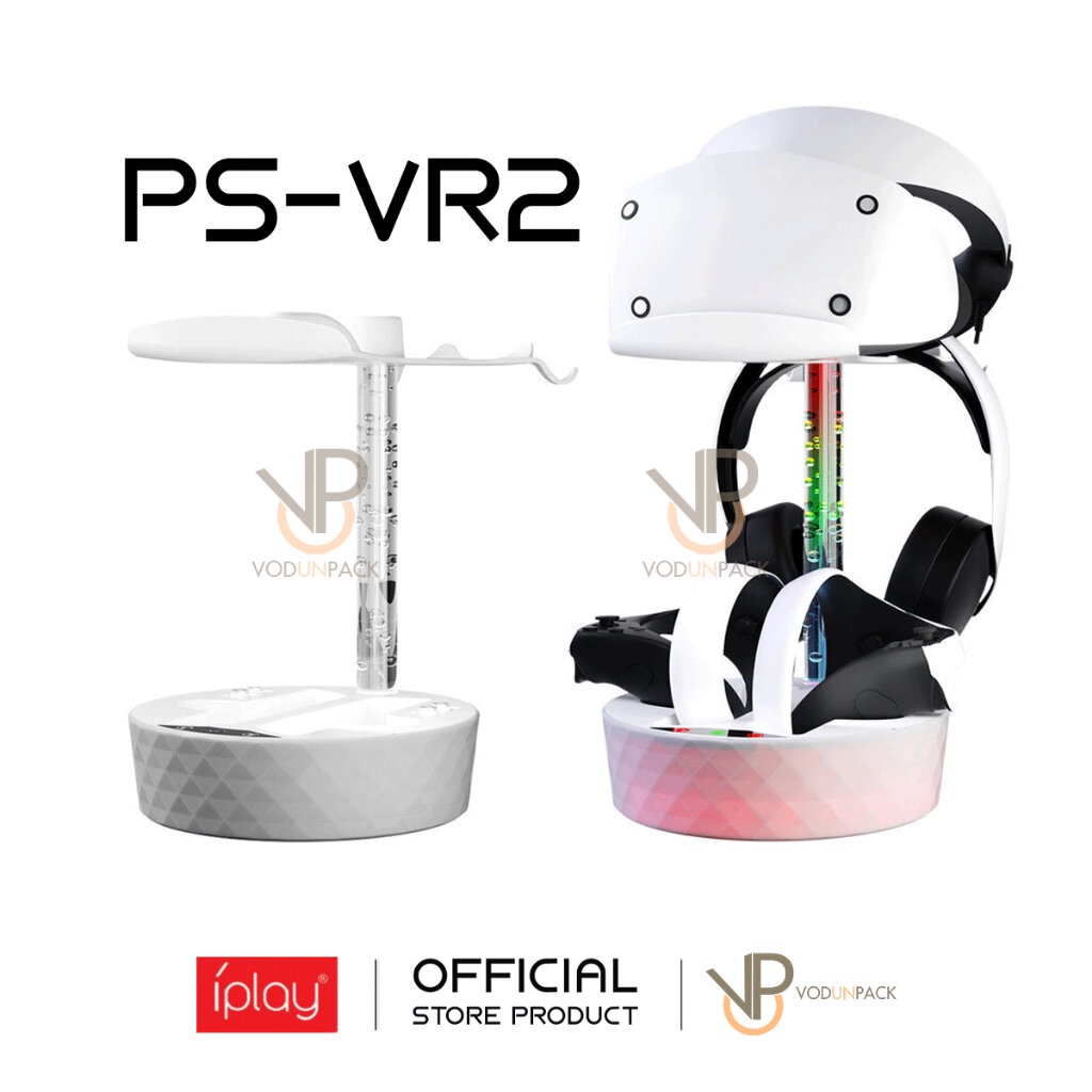 [iplay] แท่นชาร์จ PS VR2 ไฟ Symphony Light Charging Magnetic Base with ...