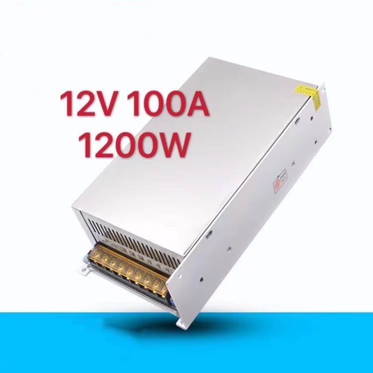 Electric สวิทชิ่ง เพาวเวอร์ ซัพพลาย Switching Power Supply 12V 100A 1200W | Shopee Thailand